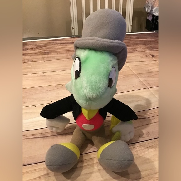 Disney | Toys | Jiminy Cricket Plush Walt Disney Vintage | Poshmark